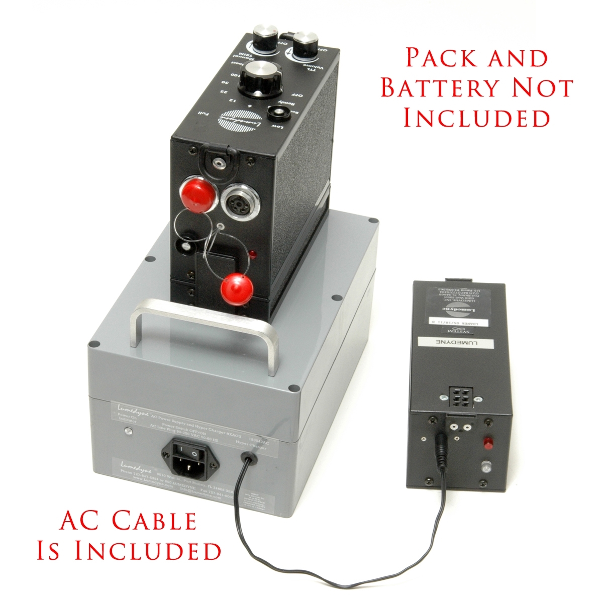 Lumedyne-XAC? AC Power Base 60 Amp International Power Supply